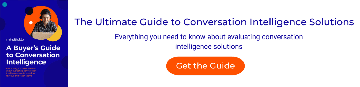 Why Conversation Intelligence is a Game-Changer | Mindtickle