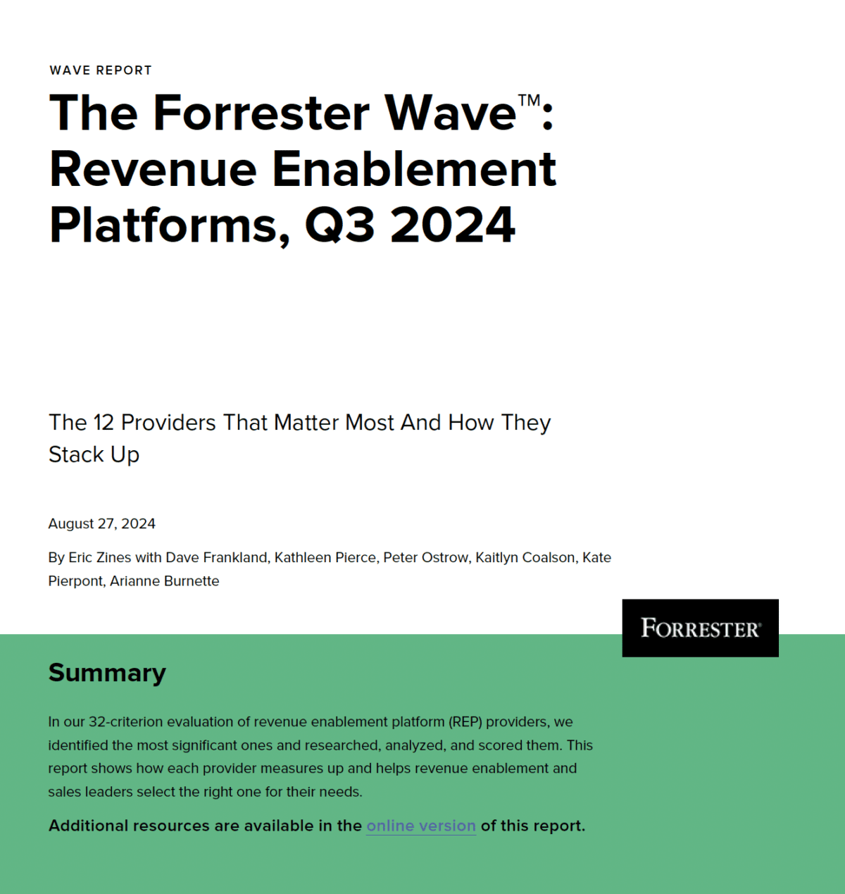 Sales Enablement & Revenue Productivity Platform | Mindtickle